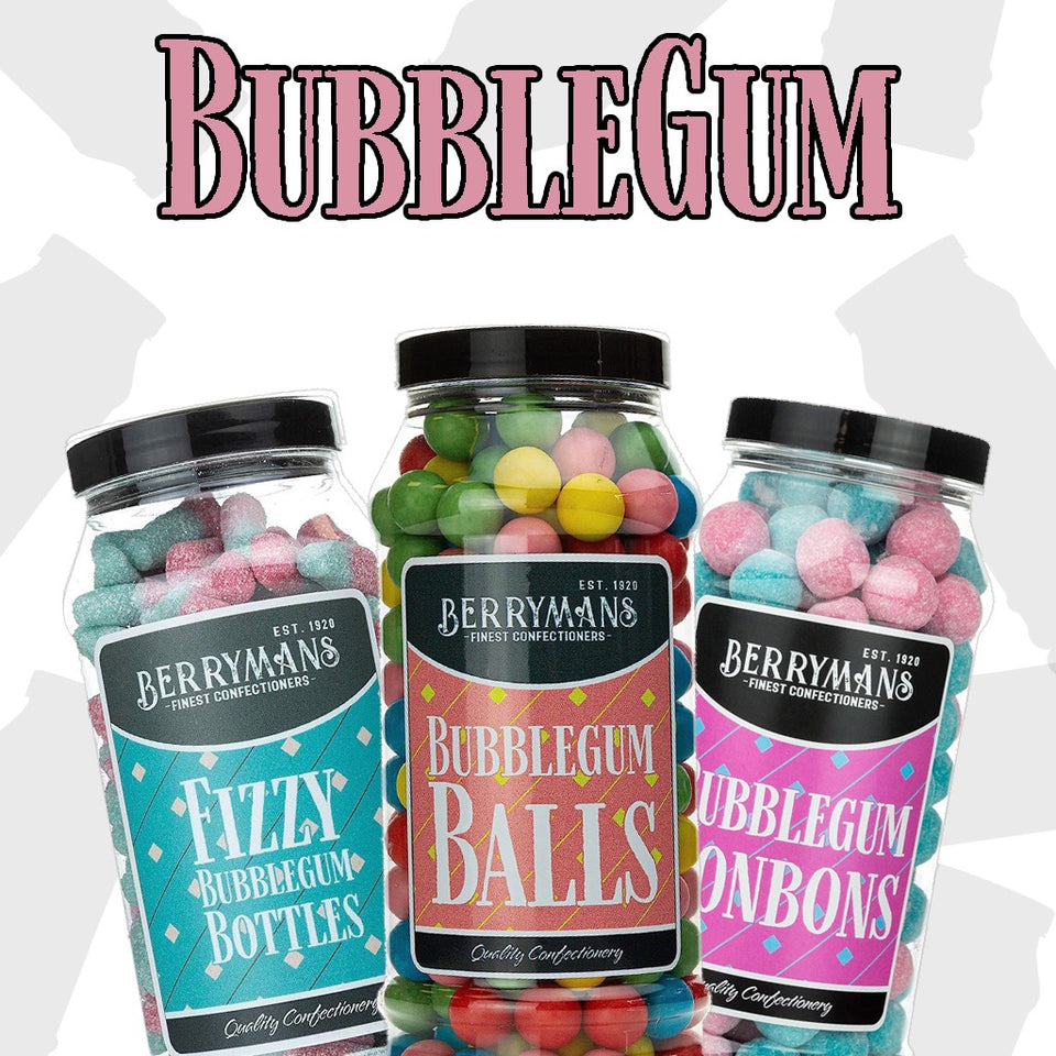 Bubblegum Sweets – Berrymans Sweets