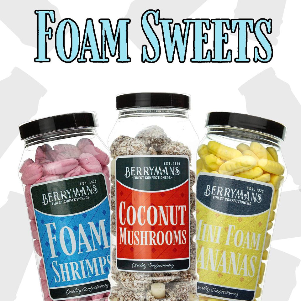 Foam Sweets – Berrymans Sweets