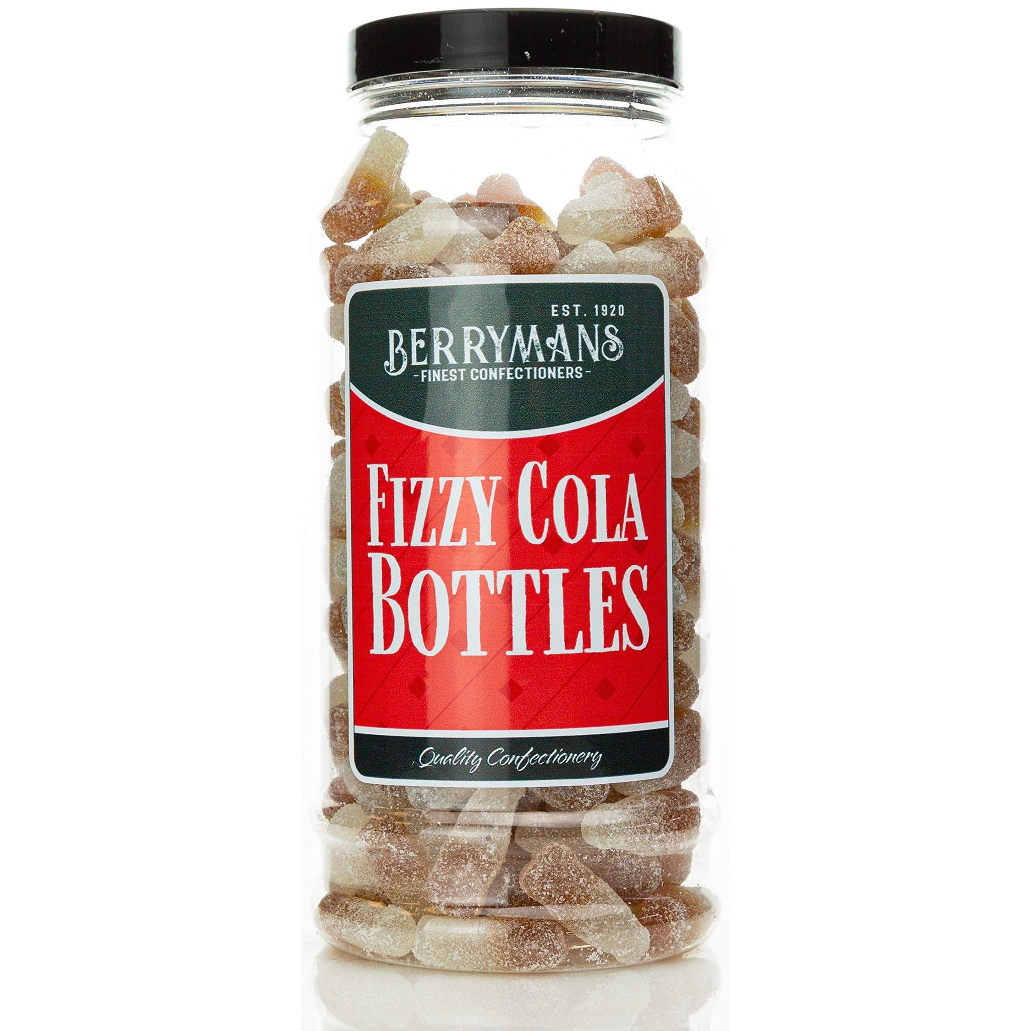 Fizzy Cola Bottles Sweet Jar | Berrymans Sweets