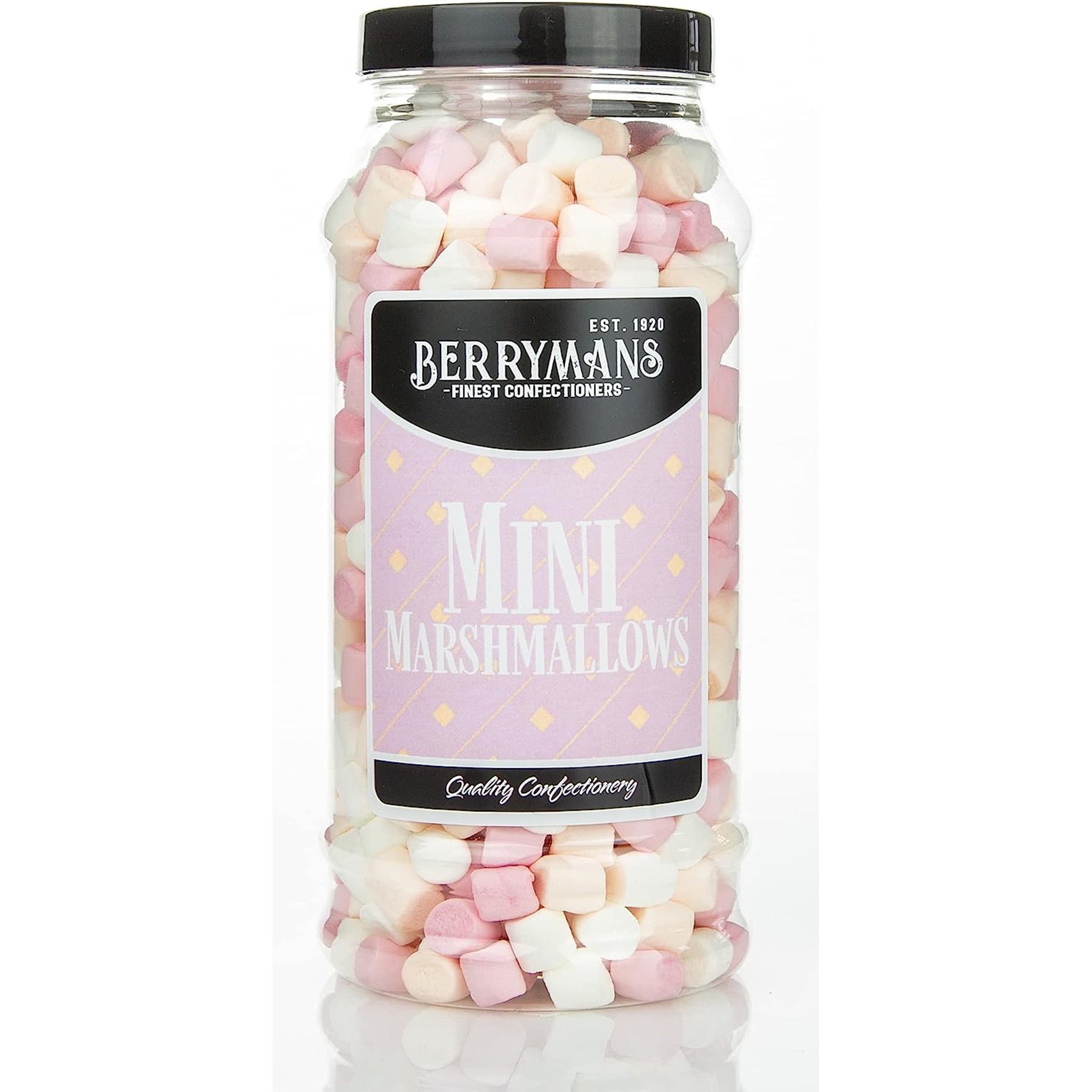 Mini Marshmallows Sweet Jar | Berrymans Sweets